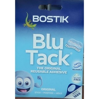 [Bundle Of 6,3] BOSTIK Blu Tack Blutack Blue 45g Tack Re-Useable ...