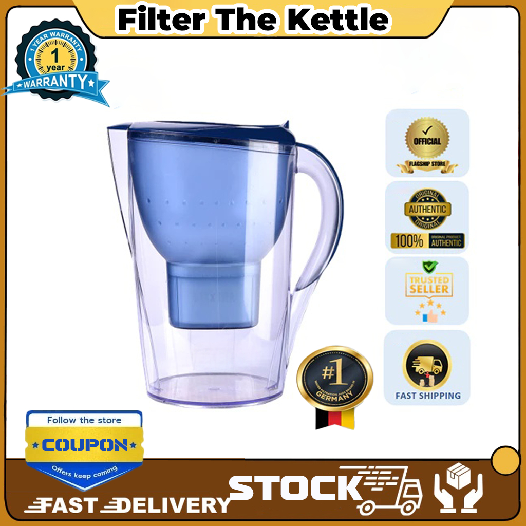 3.5L Water Filter Kettle Water Pitcher Purifier With 1 NEW Filter ...