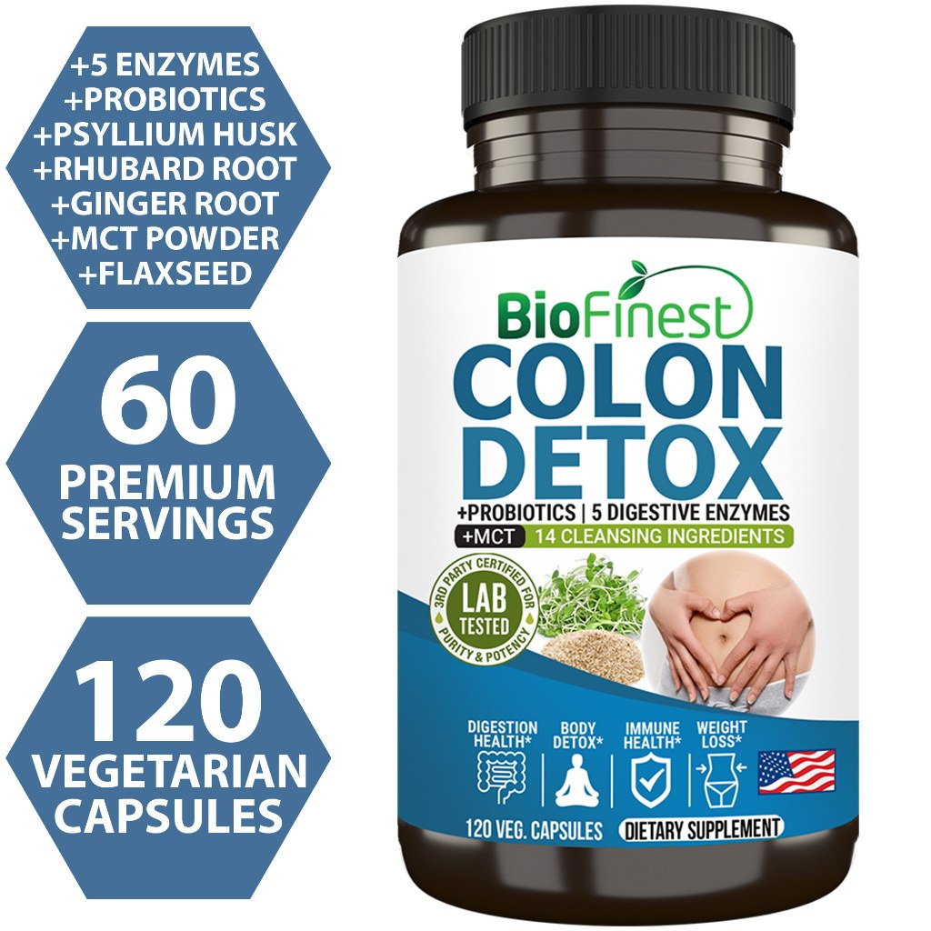 Biofinest Colon Detox - Weight Loss Constipation & Bloating Fast Relief ...
