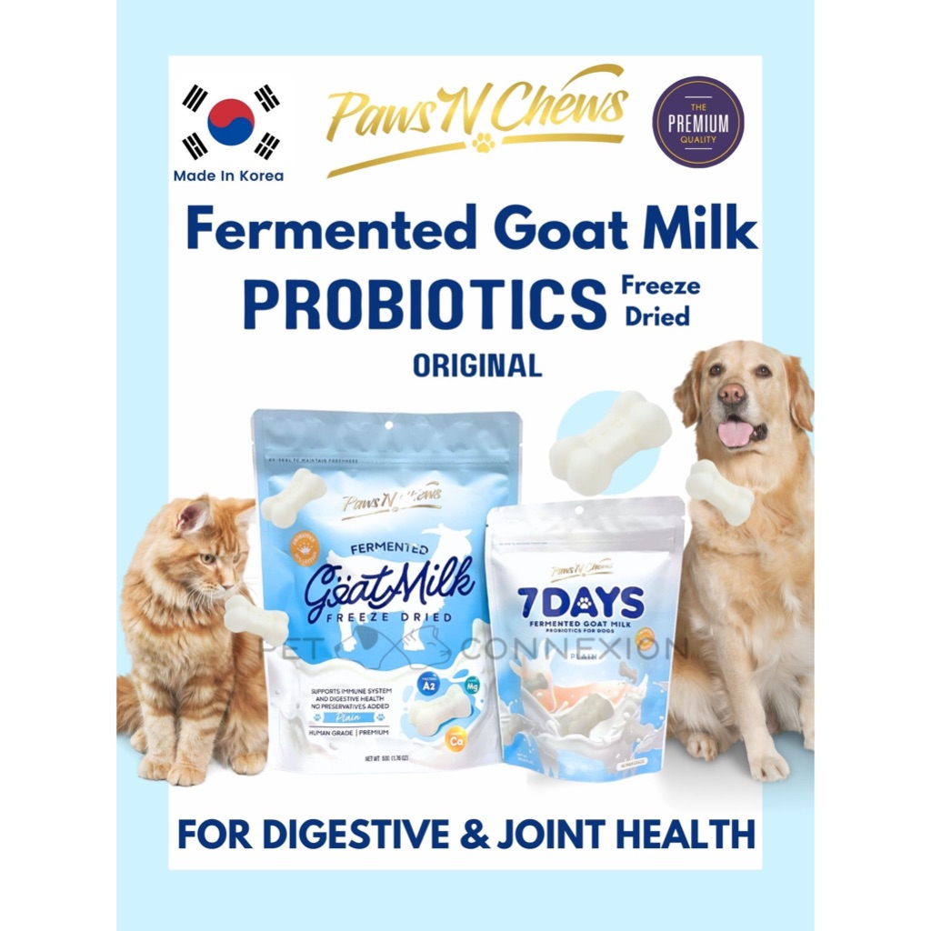 [SG SELLER ] 🇰🇷Paws N Chews Fermented Goat Milk Probiotic Supplement ...