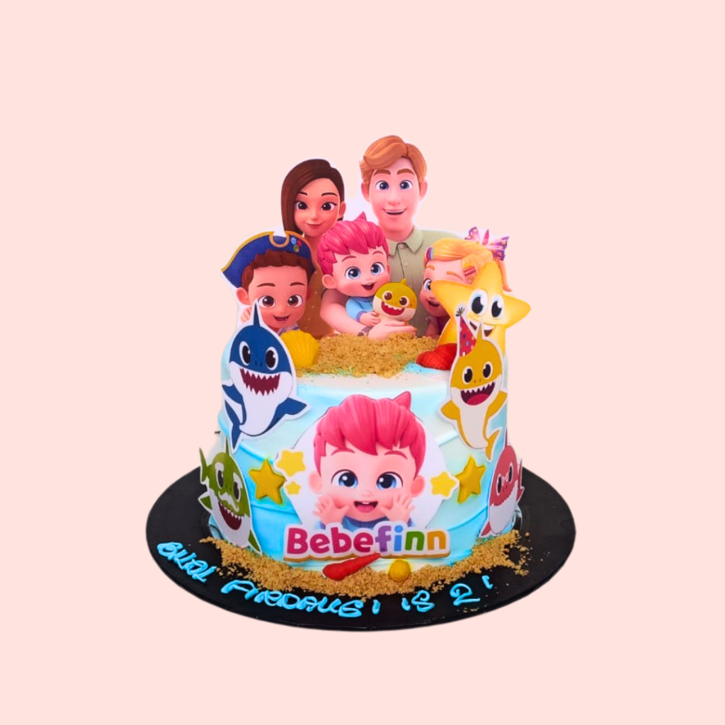 Halal-Certified Bebefinn Inspired Themed Cake | Shopee Singapore