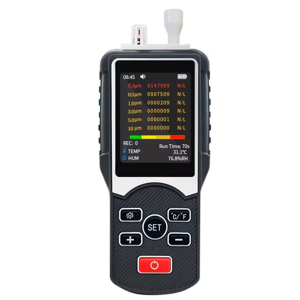 Particle counter Dust dust meter Air quality meter Inspection ...