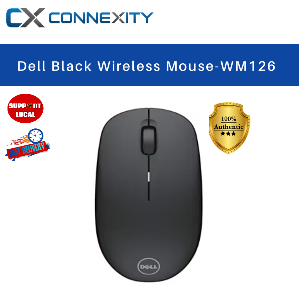 Dell Wireless Mouse WM126 (Black) 570-AAMO l Dell WM126 Mouse Dell ...