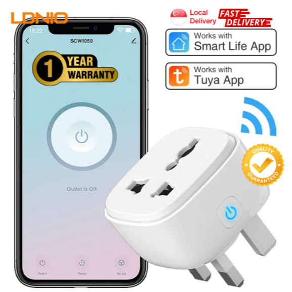 LDNIO Smart Wifi Plug Socket Switch Remote Control WiFi Universal ...