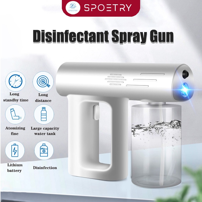 【Ready Stock】SPOETRY Sanitizer Spray Disinfection Machine Nano Atomizer ...