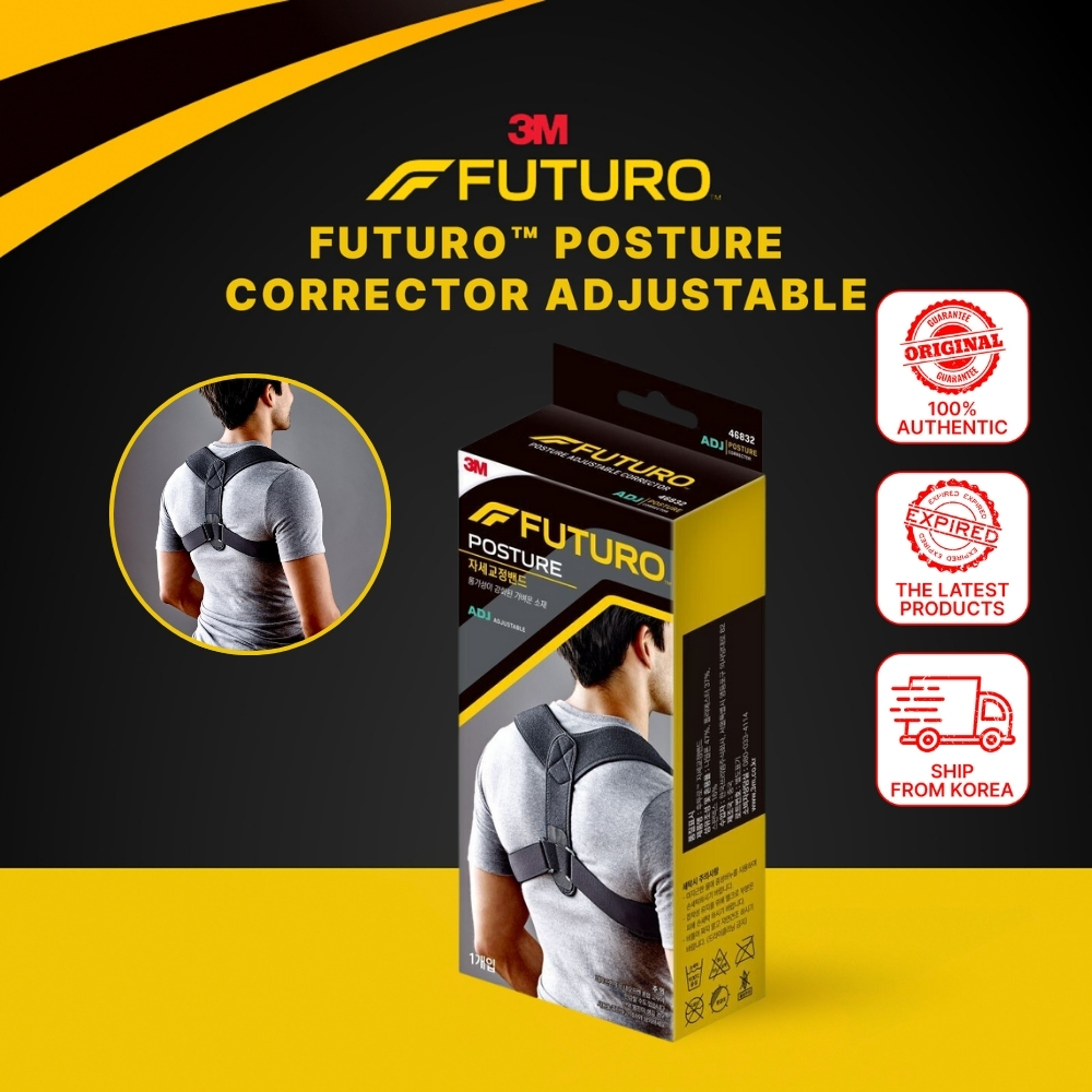 3M Futuro Posture Corrector Adjustable One Size | Shoulder & Back ...