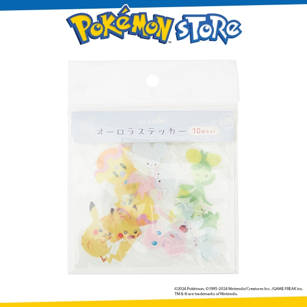 Pokémon Center Original Assorted Stickers 10-pcs TeraCute | Shopee ...