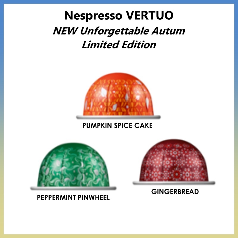 [Nespresso Vertuo] NEW Unforgettable Autum with seasonal flavours ...