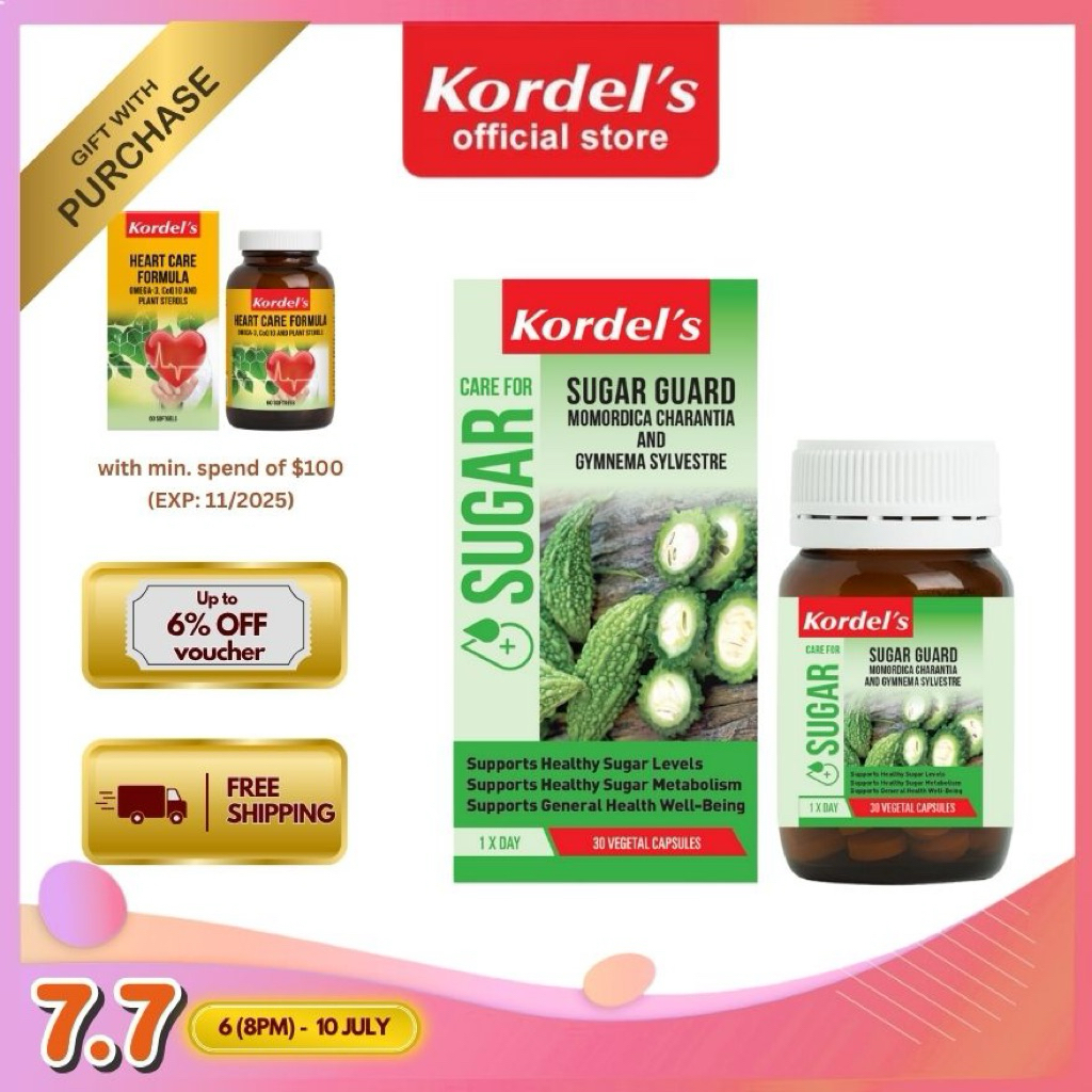 Kordel's Sugar Guard 30 Capsules | Shopee Singapore