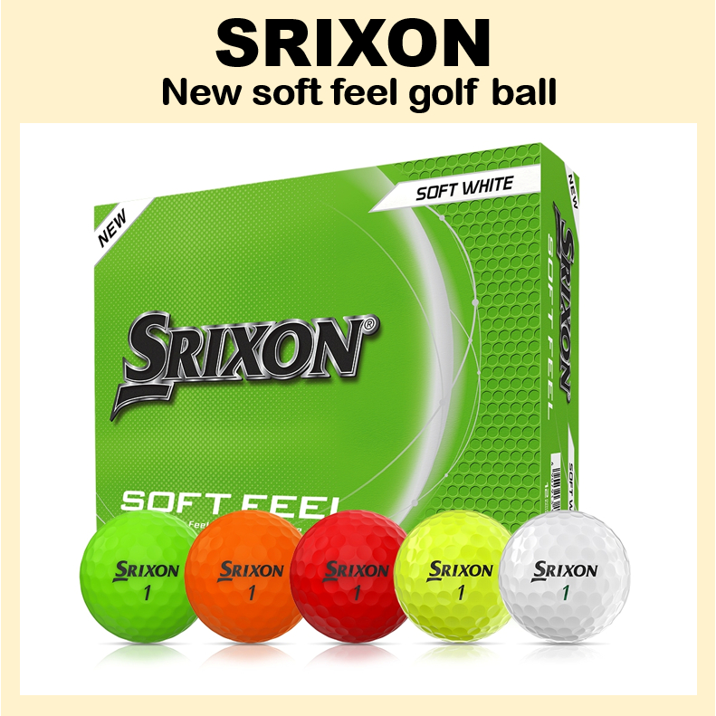 [SRIXON] Srixon Golf Ball Soft Feel 2025 New Version 2piece 12pcs ...