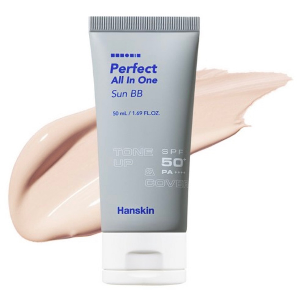Hanskin Perfect All-in-One Sun BB Cream SPF50+ PA++++ 50ml(Skincare ...
