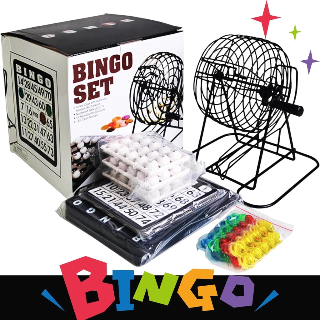 🌟 SG LOCAL STOCK 🌟 Bingo Classic Party Game Family Board Games Night ...
