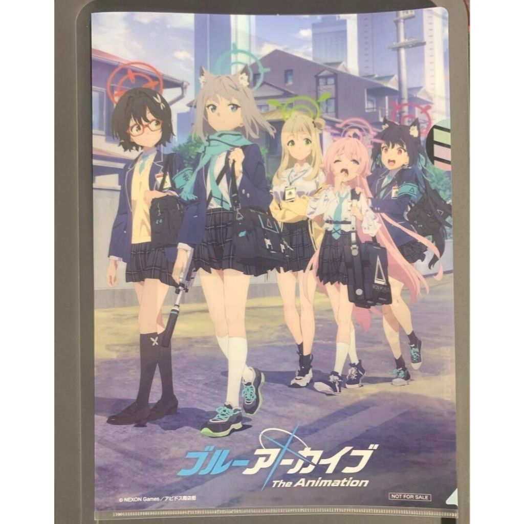 Blue Archive the Animation Clear file Anime Japan 2024 NOT FOR SALE ...