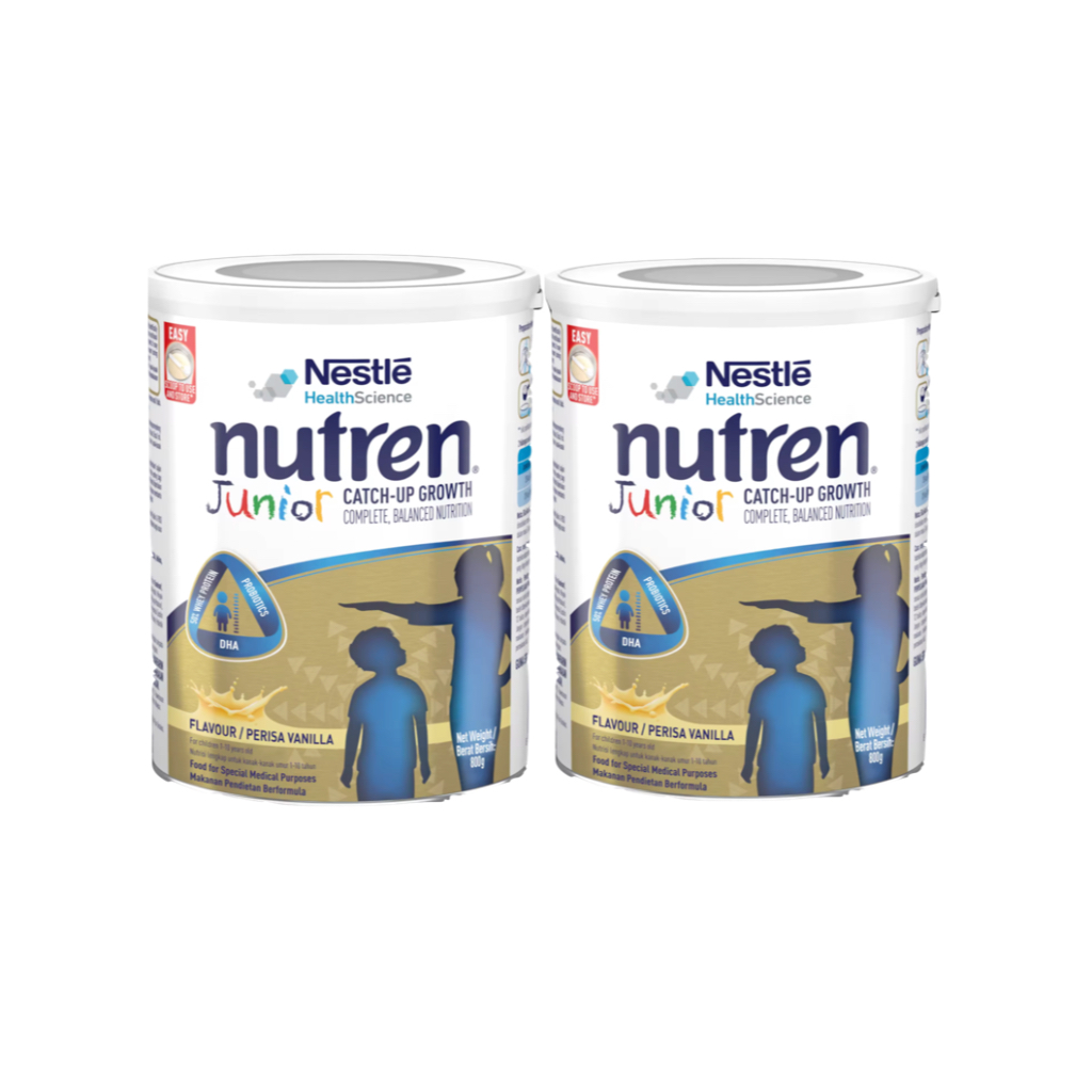 [Bundle of 2] NESTLE NUTREN JUNIOR [VANILLA] - 800g | Shopee Singapore