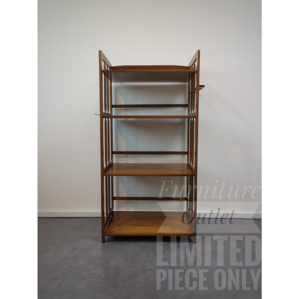 [SG Seller]Bamboo 4 Tiers Multipurpose Shelf/ Oven Shelf / Kitchen Rack ...