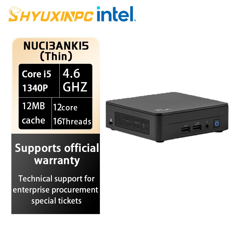 Intel NUC13Pro Mini PC Arena Canyon 13th Gen Core CPU Business Office ...