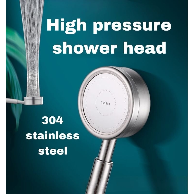 SG seller High pressure shower head 304 stainless steel shower head ...