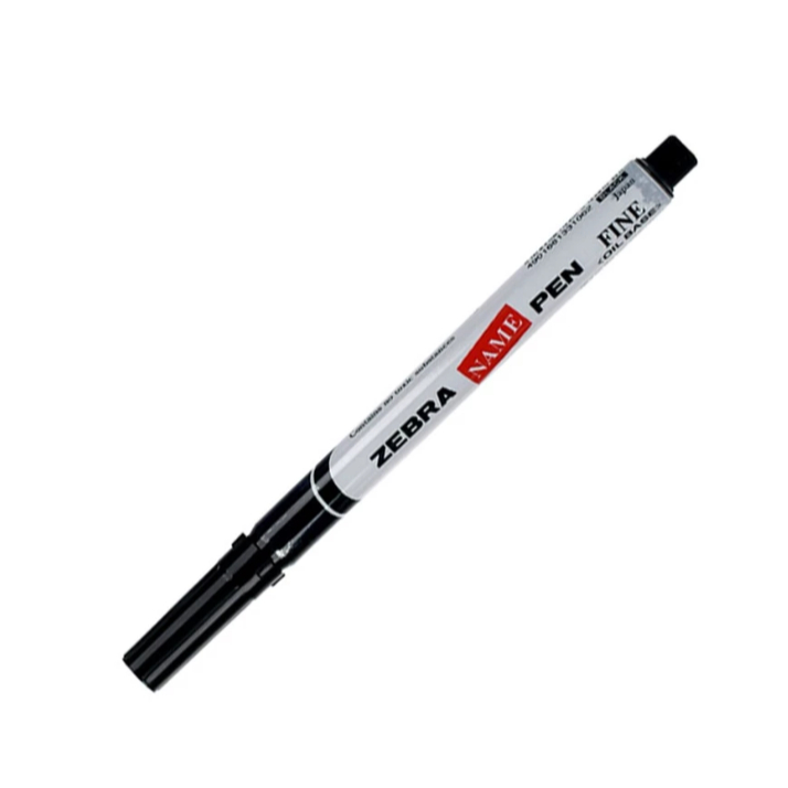 🇸🇬 Zebra Name Pen Permanent Marker Fine Tip Oil Based Non-Toxic ...