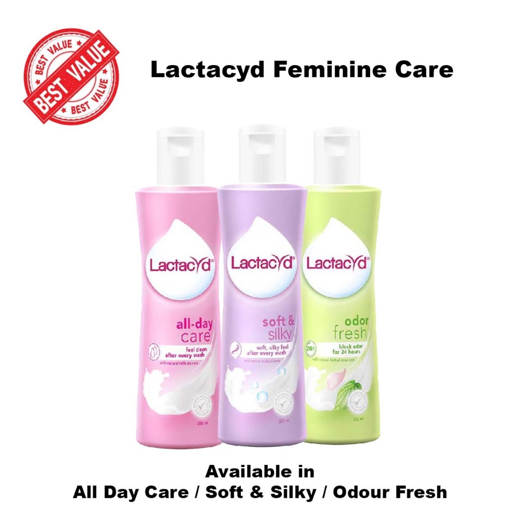 Lactacyd Daily Feminine Wash - All Day Care / Odour Fresh / Soft ...