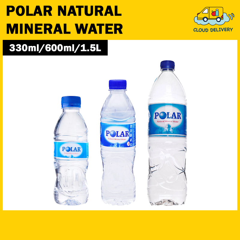 Polar Natural Mineral Water (330ml / 600ml / 1.5L) | Shopee Singapore