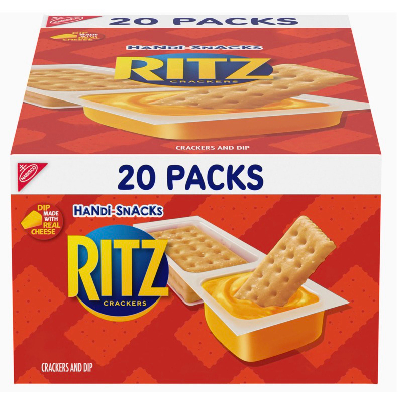 [Sg Ready Stock]RITZ Crackers 'N Cheesy Dip 20Packs Ritz Cheese Dip ...