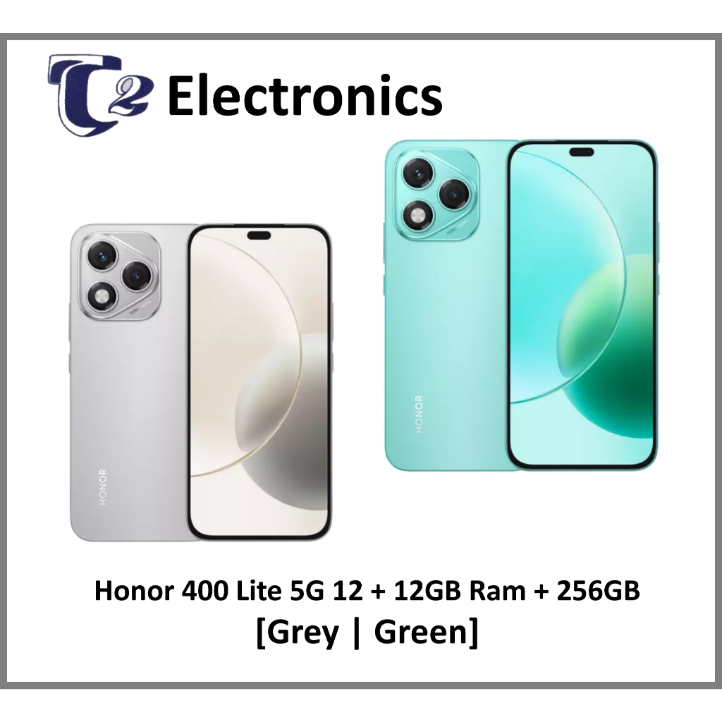 Honor 400 Lite 5G | 24(12+12)GB + 256GB ROM | 2(1+1) Year Extended Warranty by Honor - T2 ...