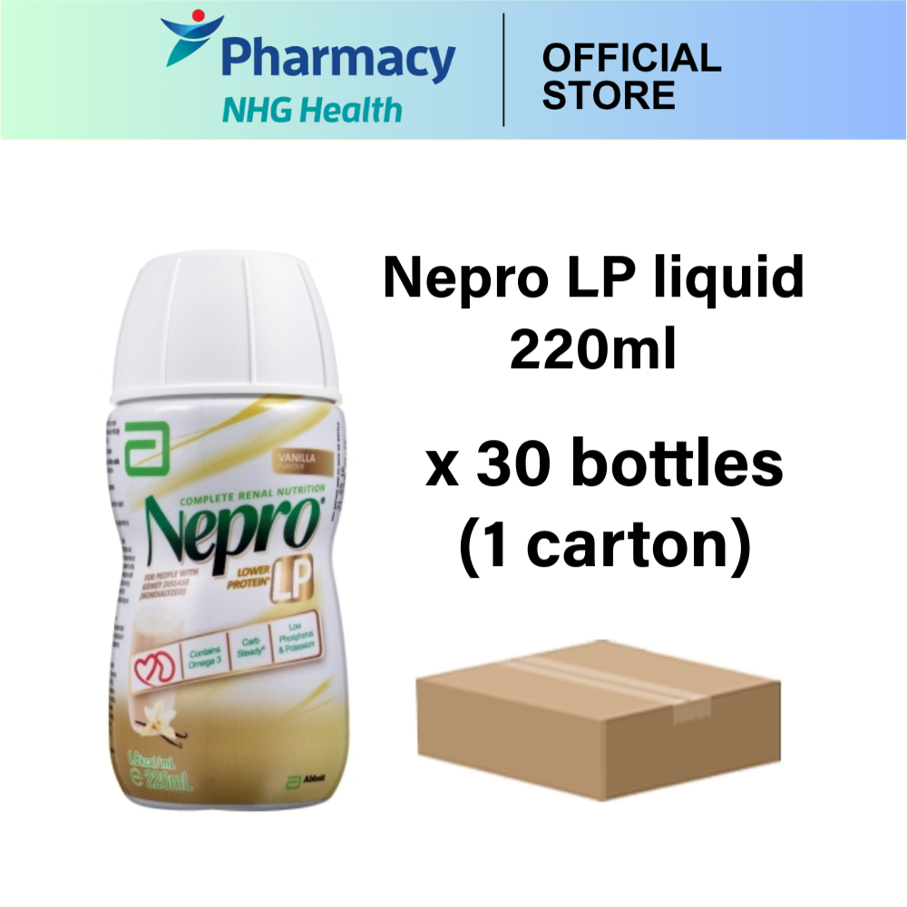 Nepro LP liquid 220ml x 30 bottles (Expiry Date: Jan 2026) | Shopee ...