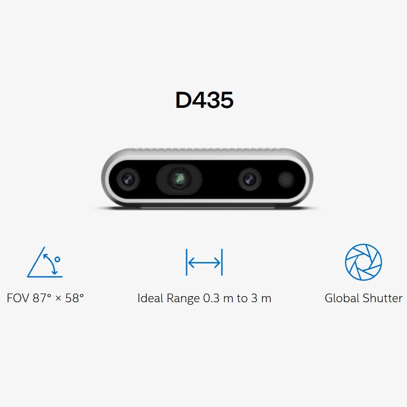 Intel® RealSense™ Depth Camera D435 | Shopee Singapore