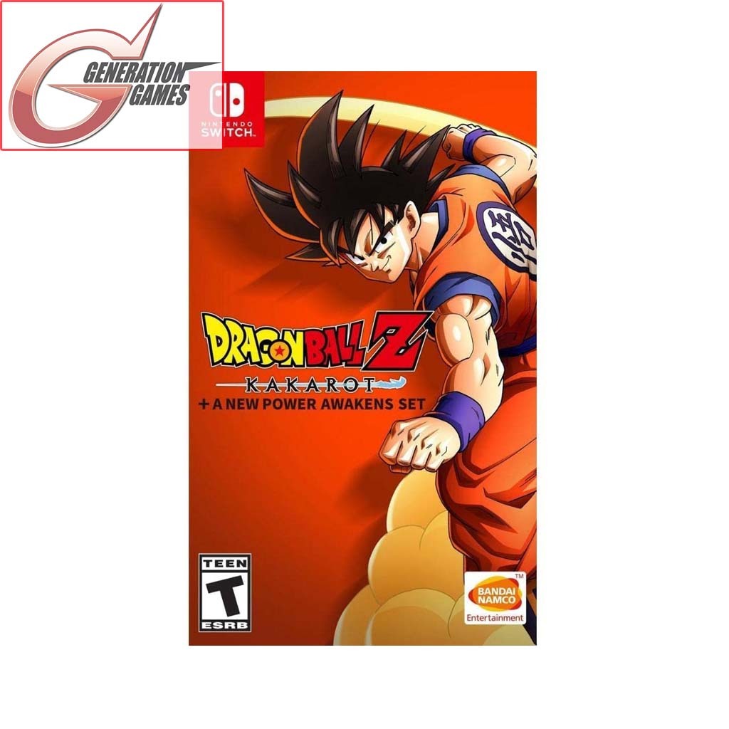 Nintendo Switch Dragon Ball Z Kakarot + A New Power Awakens Set (US ...