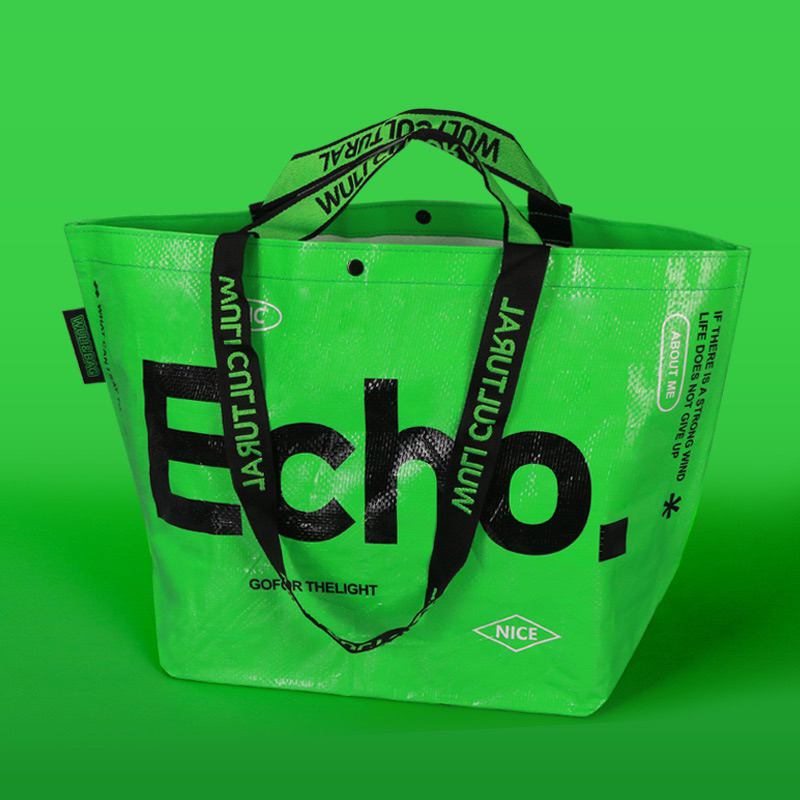 LOCAL SELLER shopping bag/woven bag waterproof shoulder and hold sack ...