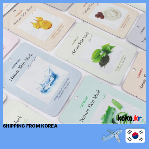 Nature Skin Mask Pack 1EA Random with FREEBIES | Shopee Singapore