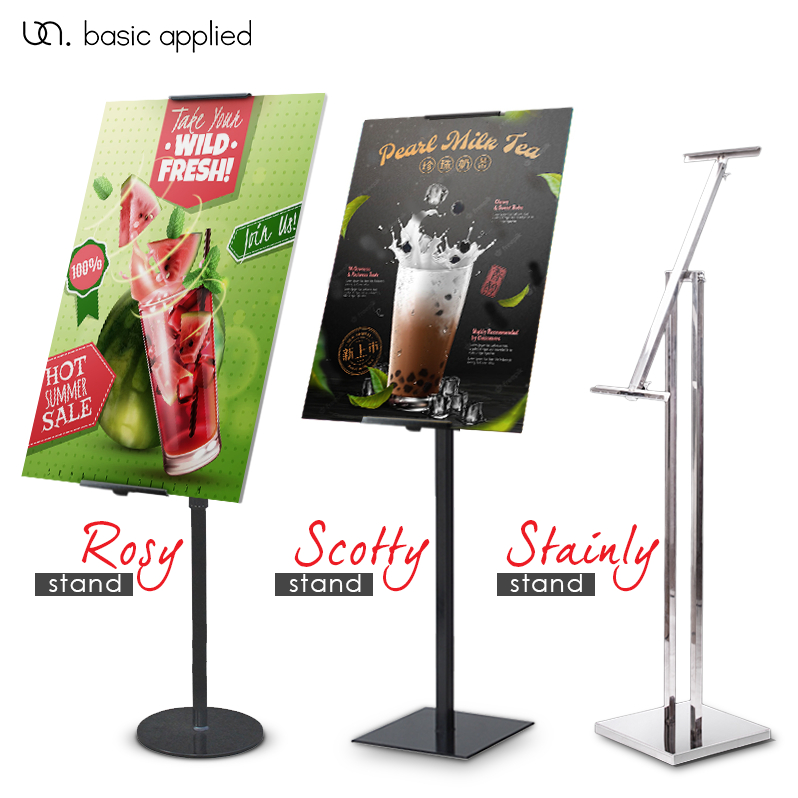 Premium Single Side Tiltable Metal Kapaline Foamboard Poster Stand ...