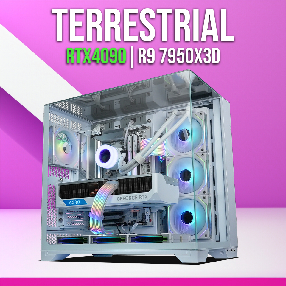 INVADER TERRESTRIAL T14 | RTX 4090 | Ryzen 9 7950X3D GAMING DESKTOP ...
