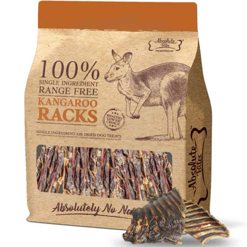 Absolute Bites Air Dried Kangaroo Bites Dog Treats 250gm | Shopee Singapore