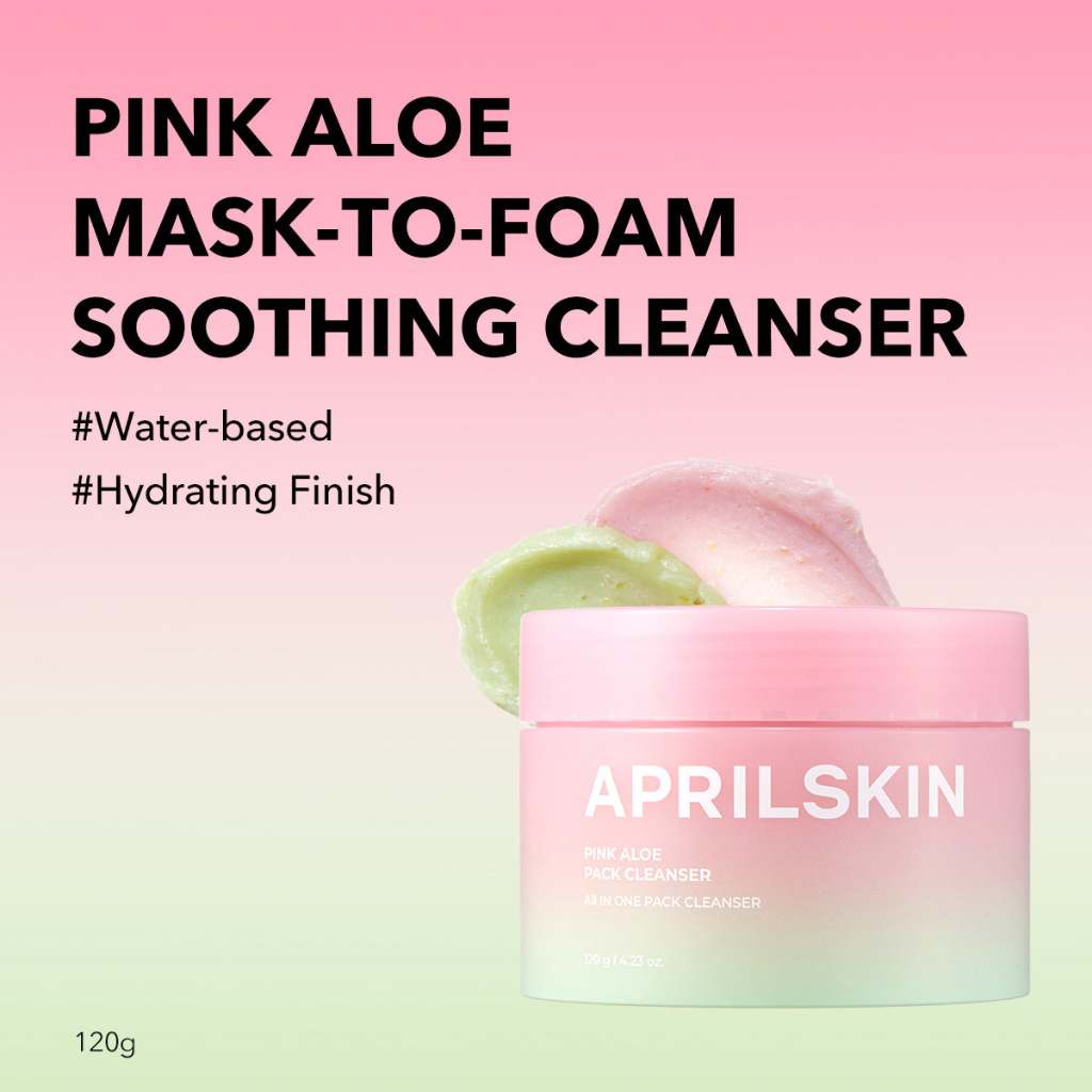 Aprilskin Pink Aloe Pink Aloe Facial Polish Cleanser | Pore Cleanser ...