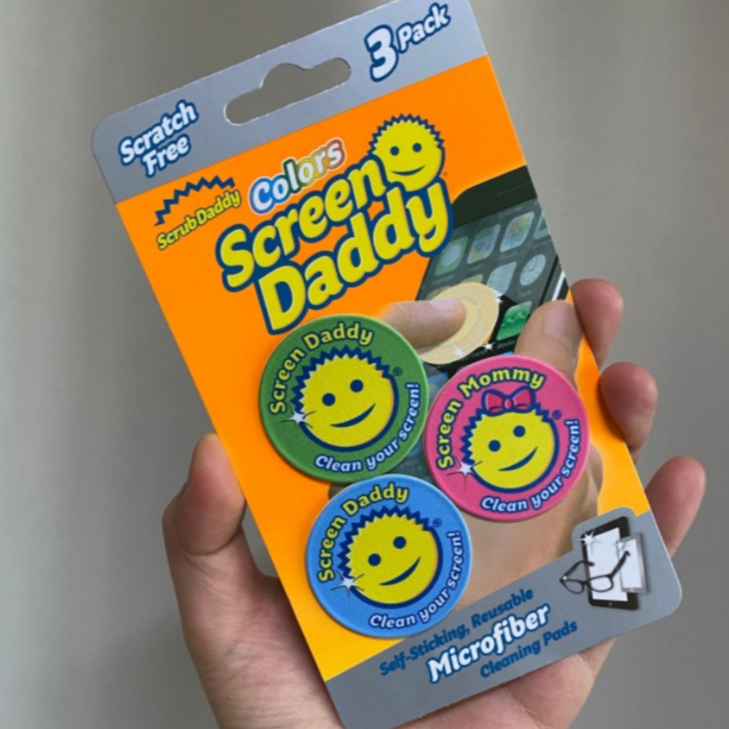 Scrub Daddy Screen Daddy Original - Microfiber Screen Cleaner (1 Pack ...