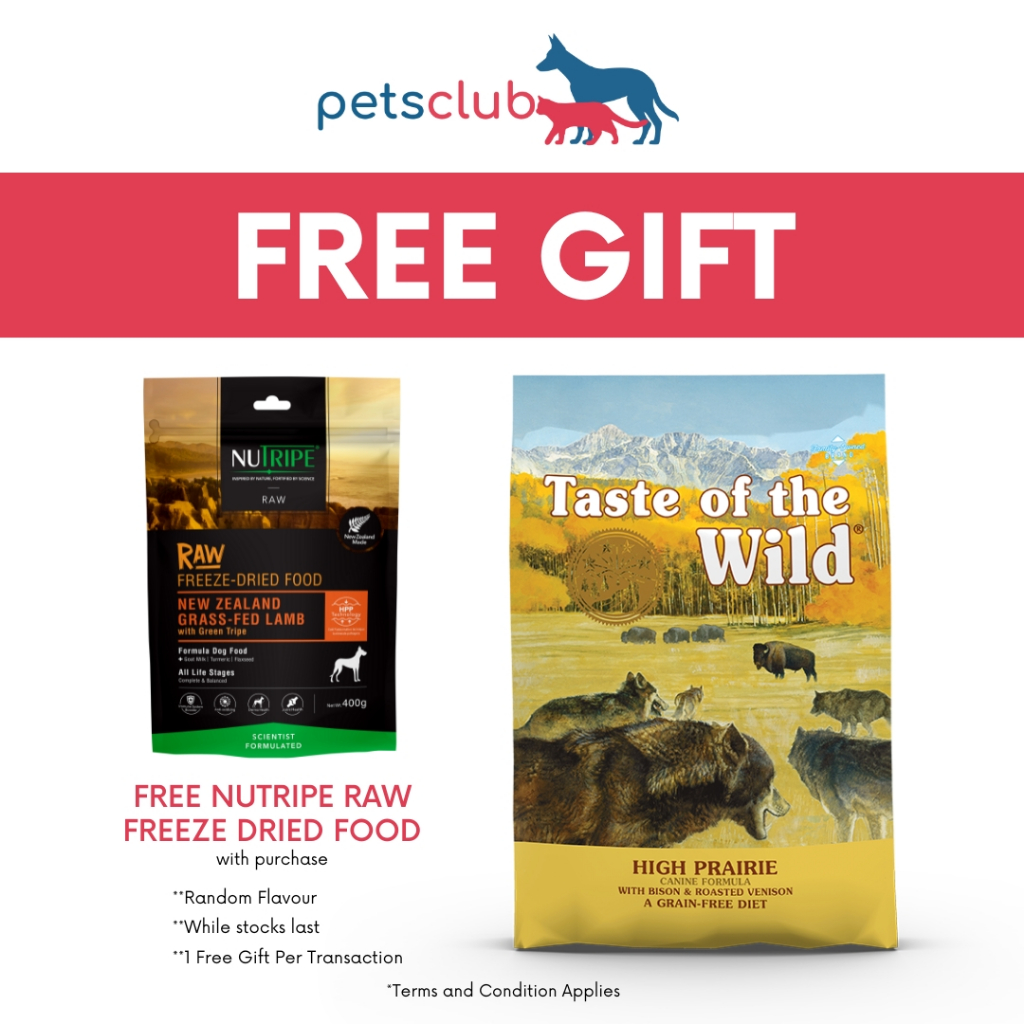 [+FREE GIFT] Taste of the Wild - High Prairie Canine with Roasted Bison ...