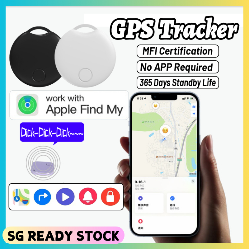 SG STOCK GPS Tracker Air-tag Finder Works With lOS Gps Tracker For Kids ...
