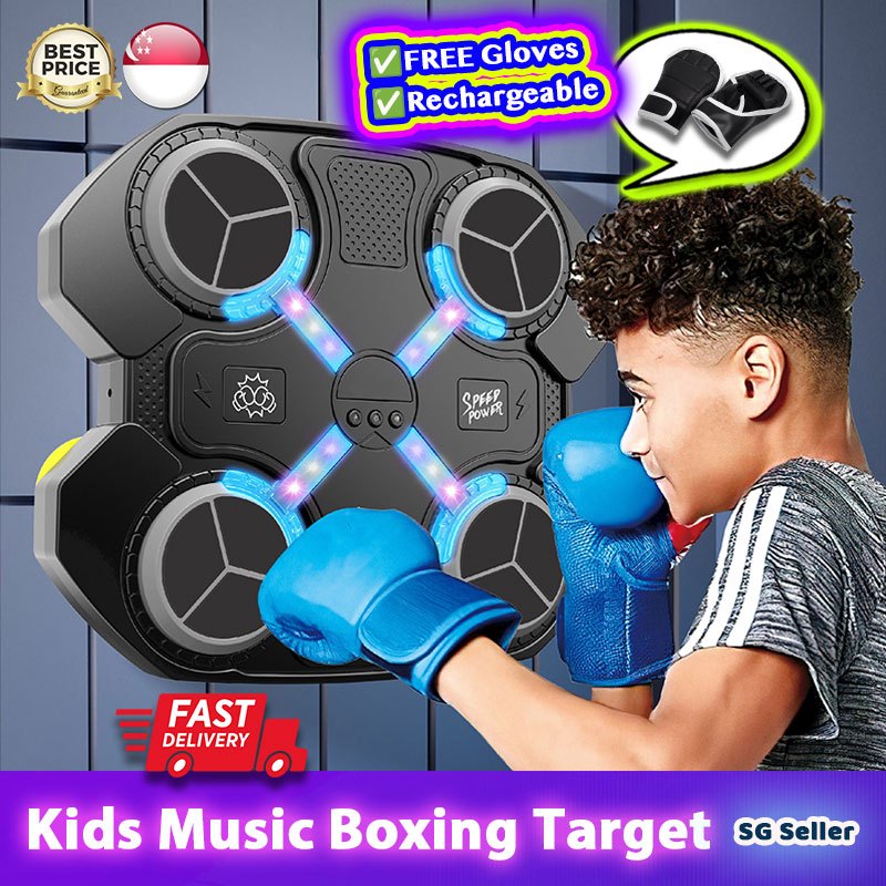 【SG Stock】Upgraded Kids Smart Rechargeable Bluetooth Music Boxing ...