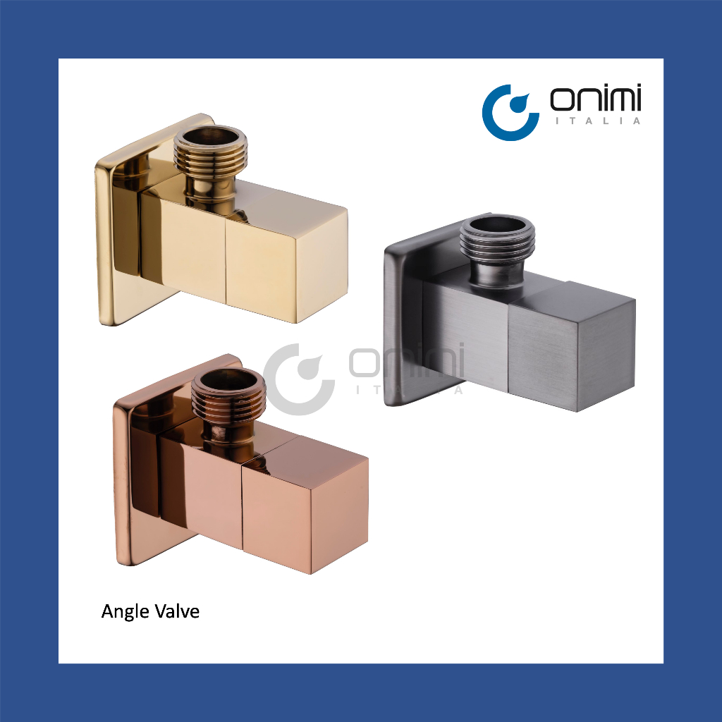 Onimi Italia - Angle Valve / Kitchen Valve / Bathroom Valve / Gold ...