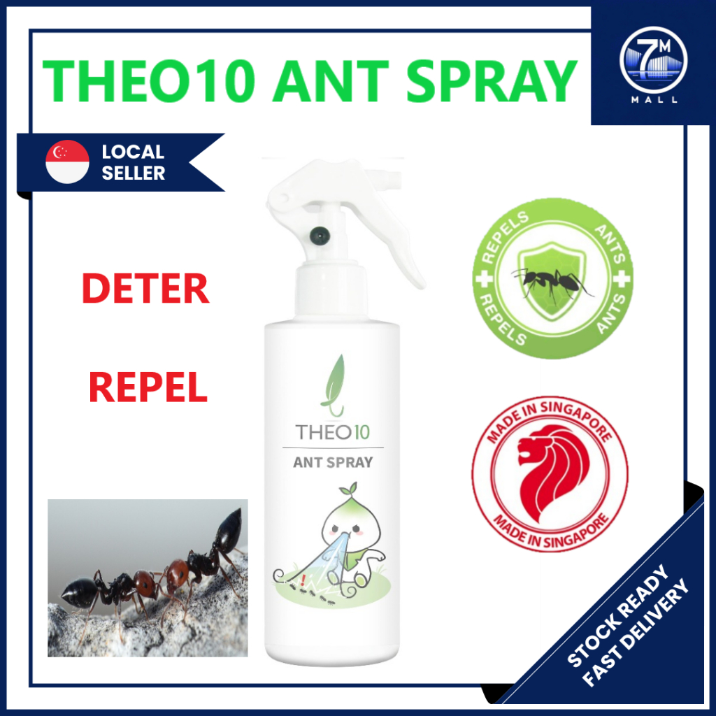🇸🇬 Theo10 Ant Spray | Natural Deter Repel Ant Anti Ants Repellent Pest ...