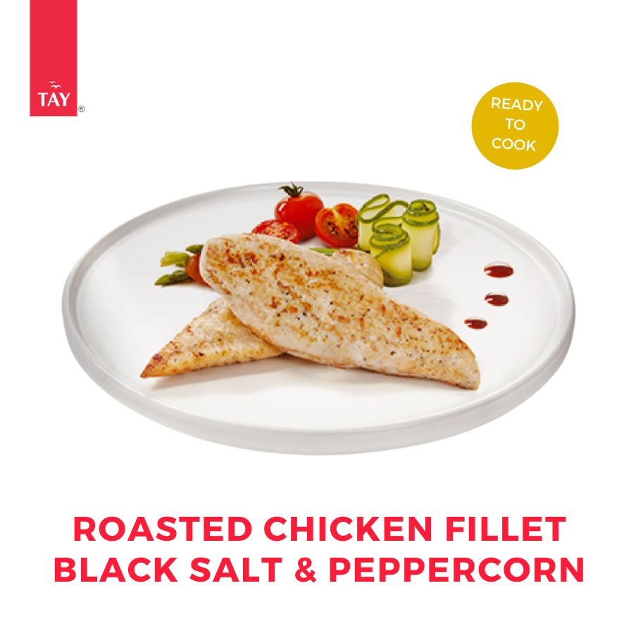 S Pure Roasted Chicken Fillet with Black Salt & Peppercorn (Frozen ...