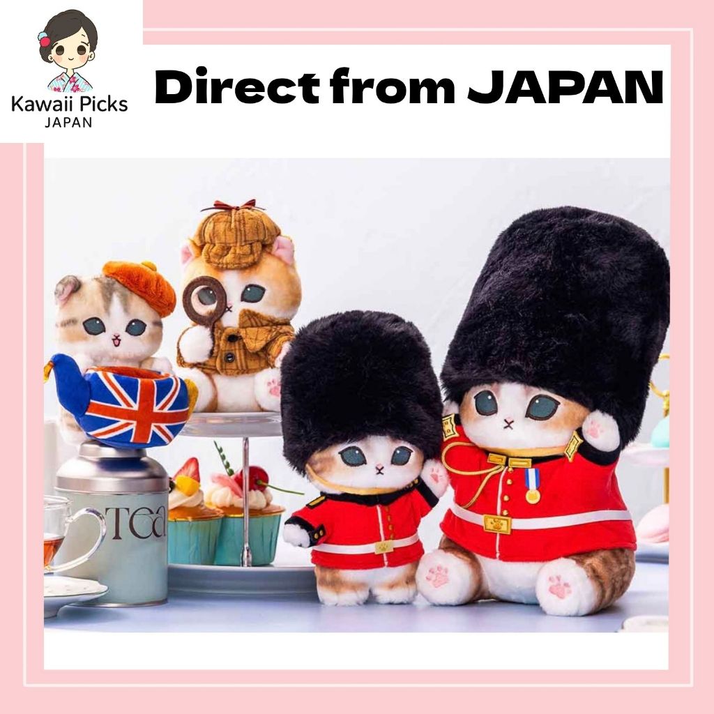 mofusand Detective Nyan / Royal Guards Nyan / Teapot Nyan Mofumofu ...