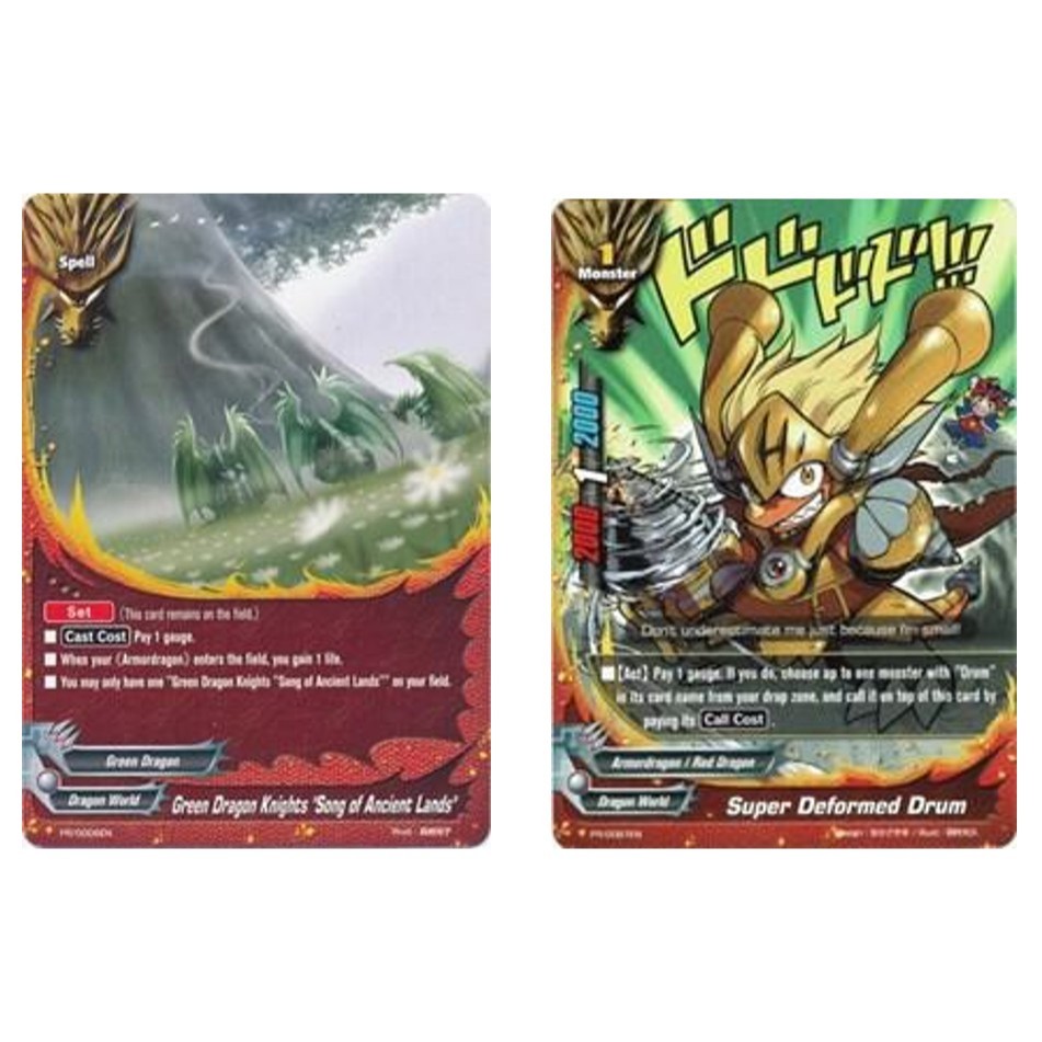 English Buddyfight Green Dragon Knights "Song of Ancient Lands" PR ...