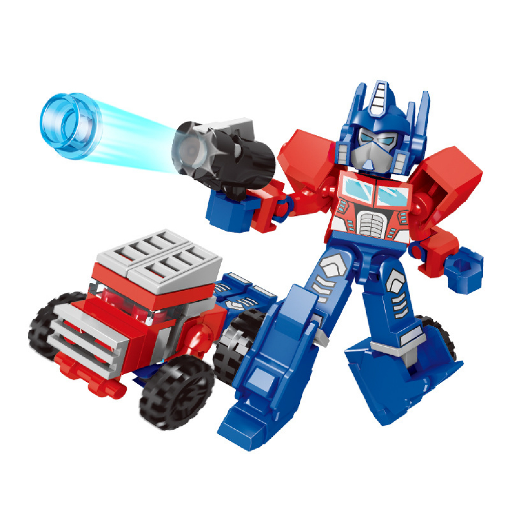 Kids Toys Children Toys Deformation Building Blocks Toys Robot Figures ...