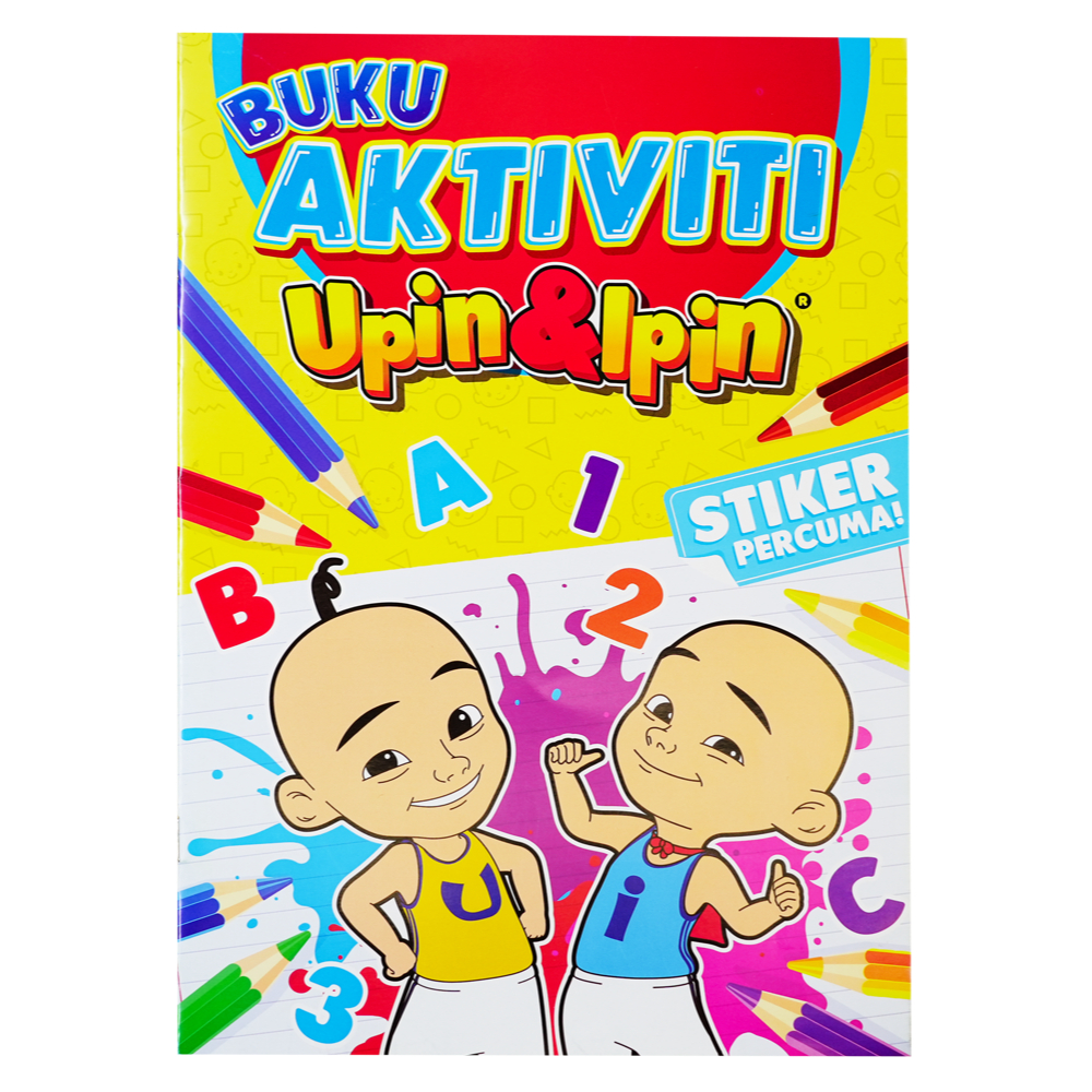 Buku Aktiviti Upin Ipin Shopee Singapore