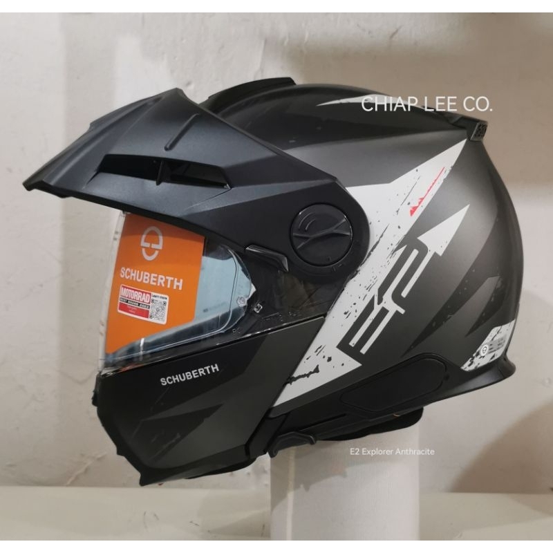SCHUBERTH E2 EXPLORER anthracite (NEW) | Shopee Singapore