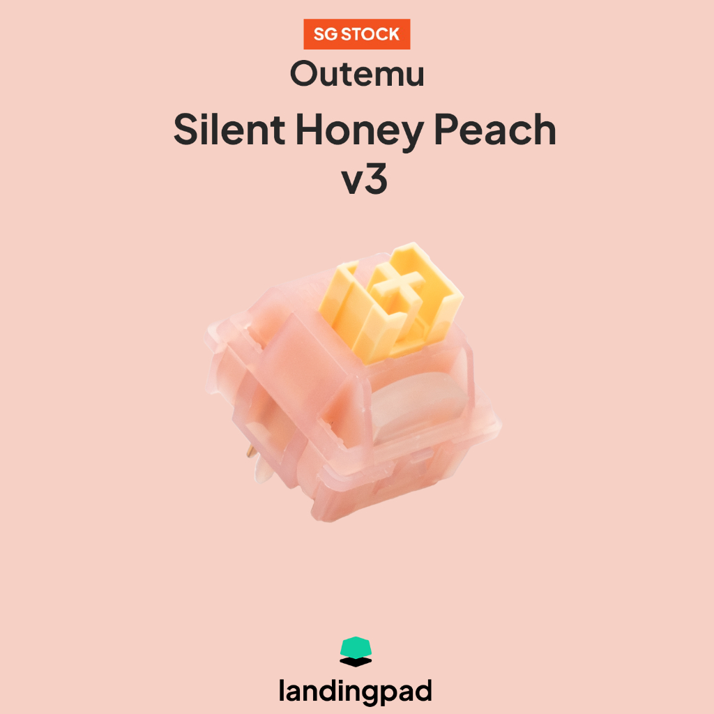 [⌨️ LandingPad] Outemu SILENT Switches Lime Honey Peach Cream Yellow ...
