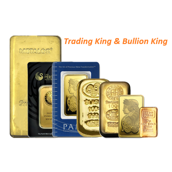 LBMA Gold Bar | 100 grams | Cast bar | Various Brands | Purity 99.99% ...