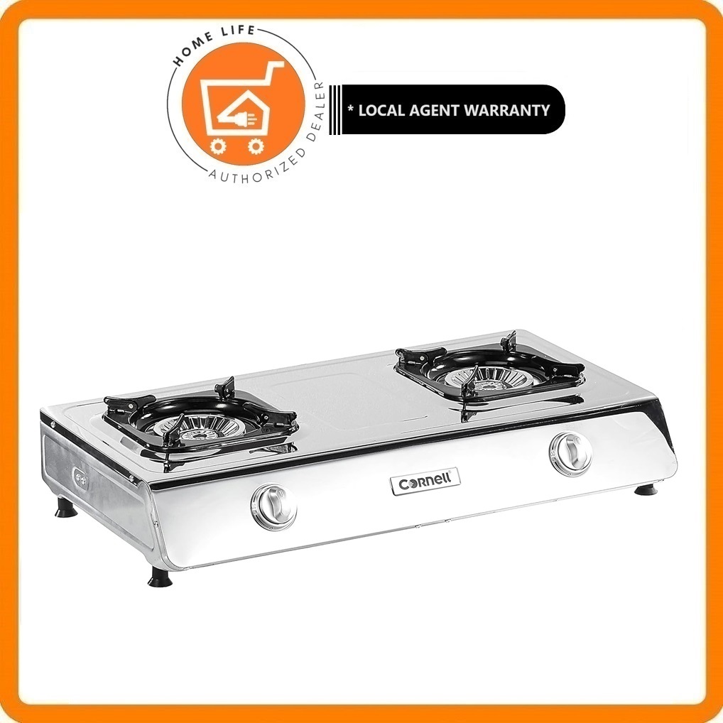 Cornell CGS-P1102SSD Table Top Gas Cooker 2 Burner (LPG ONLY) | Shopee ...